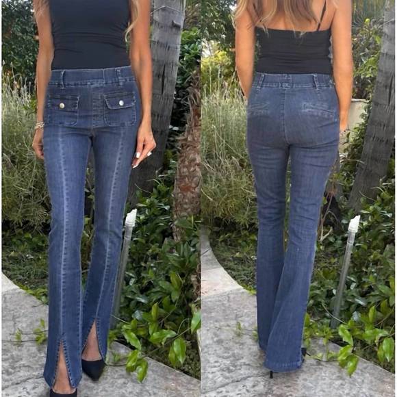 BEVY FLOG | Jeans | New Bevy Flog Adele Jean In Denim | Poshmark